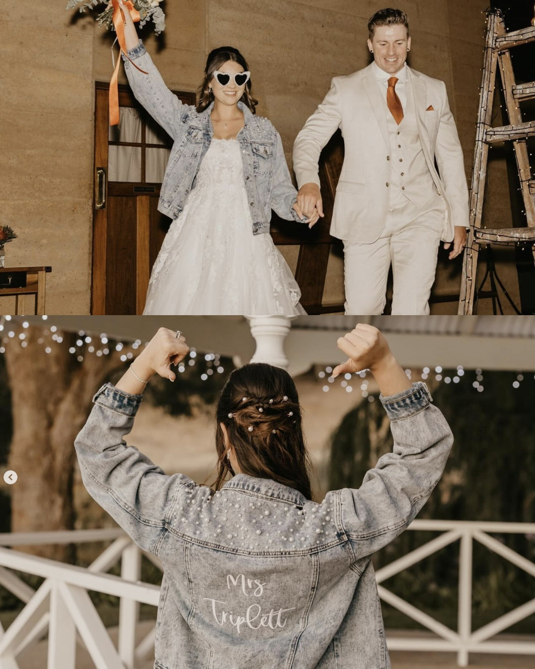 Embroidered Bride Jacket | Bride Denim Jacket | Wedding Jean Jacket ...